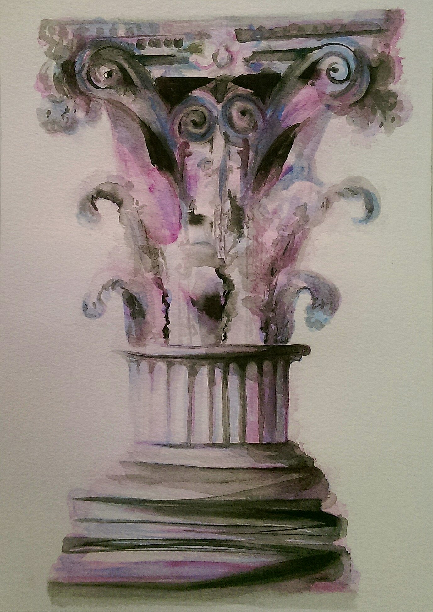 Corinthian pillar – Robert Czibi